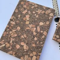 China Custom OEM Natural Cork Cover Notebook with Eco-Friendly Paper and Custom Logo Printing for sale