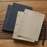 China Custom OEM Vintage Kraft Photo Album with Thick Kraft Paper and Loose-Leaf Ring Binding for DIY Scrapbook for sale