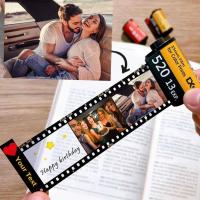 China Custom OEM Film Roll Photo Keychain with Precision Full-Color Printing and Durable Metal Hardware for sale