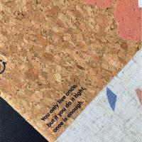 China Custom OEM Eco-Friendly Cork Cover Notebook with Sustainable Materials for Green Stationery for sale