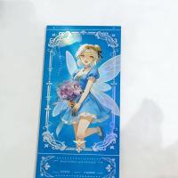 China Custom OEM Anime-Style Holographic Ticket Card Printing on Premium Thick Cardstock with Protective Coating for Collectible Souvenir Cards for sale
