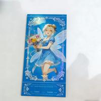 China Custom OEM Anime-Style Holographic Ticket Card Printing on Premium Thick Cardstock with Protective Coating for Collectible Souvenir Cards for sale