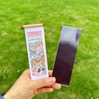 China Custom OEM/ODM Scroll-Style Fridge Magnets with Full-Color Printing for Souvenirs and Decor for sale