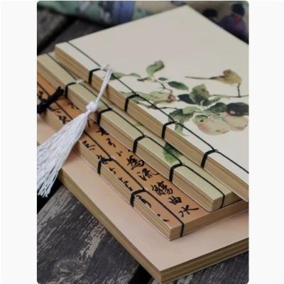 China Custom OEM Stitch Bound Notebook with Premium Paper Cover and Offset Full-Color Printing for sale