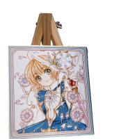 China Custom OEM Art Print Cards with Gold Foil Stamping and Premium Heavyweight Cardstock for Decorative Shikishi Cards for sale