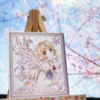 China Custom OEM Art Print Cards with Gold Foil Stamping and Premium Heavyweight Cardstock for Decorative Shikishi Cards for sale