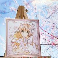 China Custom OEM Art Print Cards with Gold Foil Stamping and Premium Heavyweight Cardstock for Decorative Shikishi Cards for sale