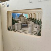 China Custom OEM 3D Cutout Notebook with Premium Paper Cover and Offset Full-Color Printing for Souvenir Journals for sale