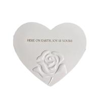 China Custom OEM Embossed Rose Love Card with Premium Thick Cardstock and Gold/Silver Foil Stamping for sale
