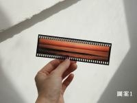 China Custom OEM Film Strip Transparent Card with UV Full-Color Printing and Precision Die-Cutting for Unique Bookmark Designs for sale