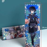 China Custom OEM/ODM Acrylic Quicksand Ticket with UV Full-Color Printing and Scratch-Resistant Coating for Anime Collectibles for sale