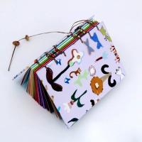 China Custom OEM Handmade Fabric Journal with Cotton/Linen Cover Acid-Free Paper and Traditional Hand-Binding for sale