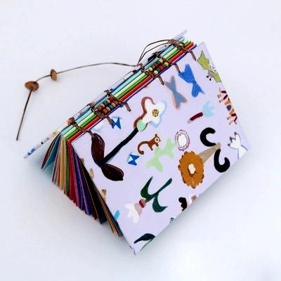China Custom OEM Handmade Fabric Journal with Cotton/Linen Cover Acid-Free Paper and Traditional Hand-Binding for sale