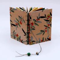 China Custom OEM Handmade Fabric Journal with Cotton/Linen Cover Acid-Free Paper and Traditional Hand-Binding for sale