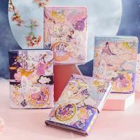 China Custom OEM Pop-Up Floral Notebook with PU/Faux Leather Cover, Acid-Free Paper, and Magnetic Closure for sale
