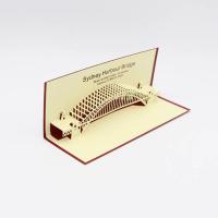 China Custom OEM 3D Pop-Up Greeting Card with Premium Thick Cardstock, Customizable Pop-Up Design, and Offset Printing for sale