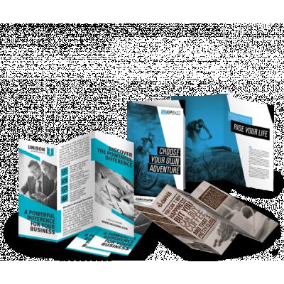 China Custom Brochure Spot Color Printing Matched to Pantone® PMS Color Standards for sale