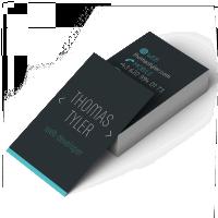 China Custom Business Card Printing with Pantone® PMS Spot Color Matching for sale