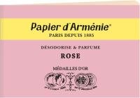 China Armenie Rose Air Freshener Booklet For Indoor Fragrance Smudge for sale