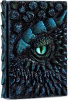 China 3D Embossed Dragon Eye Sculpted Hardcover Journal for sale