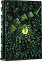 China 3D Embossed Dragon Eye Sculpted Hardcover Journal for sale