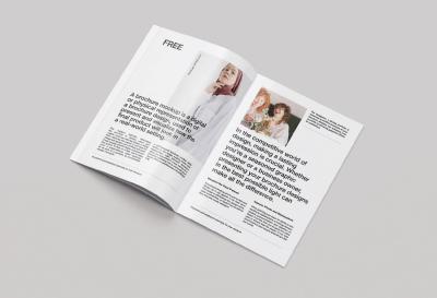 China Custom Full Color Saddle Stitch Promotional Brochure for sale