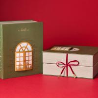 China Christmas Countdown Book Advent Calendar Packaging With Small Boxes for sale