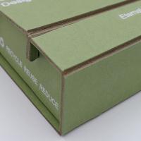 China Folding Jewelry Boxes Creative Paper Case With Film Suspension Insert for sale