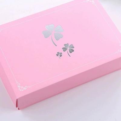 China Foldable Lid and Base Paper Boxes Foil Stamped For Gift Packaging for sale