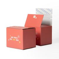 China Zipper Tear Strip Corrugated Mailer Boxes With Adhesive Strip For E-Commerce for sale