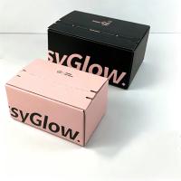 China Zipper Tear Strip Corrugated Mailer Boxes With Adhesive Strip For E-Commerce for sale