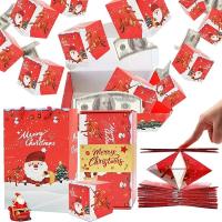 China Explosion Bouncing Gift Box Set With Paper Bag For Christmas Packaging for sale