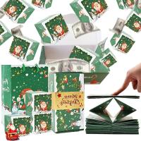 China Explosion Bouncing Gift Box Set With Paper Bag For Christmas Packaging for sale