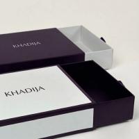 China Sliding Drawer Gift Box with Ribbon Pull Tab for Luxury Cosmetics for sale
