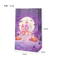 China Halloween Paper Gift Bags with Sealing Stickers for Treat Packaging for sale