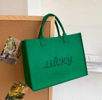 China Eco-Friendly Felt Tote Bags with Handles for Retail and Gift Packaging for sale