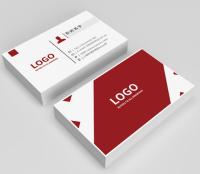 China Minimalist Corporate Paper Business Cards With Double-Sided Printing For Networking for sale