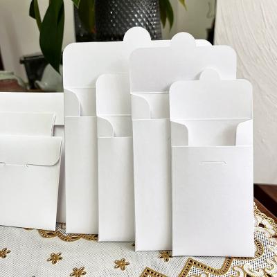 China White Kraft Paper Envelopes With Tuck Flap For Message Card Collection for sale