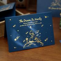China Luxury Hot Stamping Greeting Card Sets With Envelopes And Sealing Stickers for sale