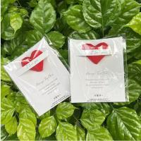 China Plantable Seed Paper Cards With 3D Botanical Shapes For Romantic Occasions for sale