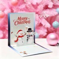 China 3D Pop Up Greeting Cards With Laser-Cut Designs For Holiday Celebrations for sale
