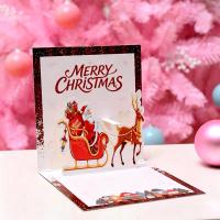 China 3D Pop Up Greeting Cards With Laser-Cut Designs For Holiday Celebrations for sale