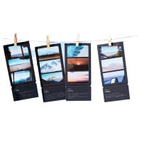 China Custom Hollow Out Viewfinder Photo Transparency Film Cards For Scenic Display for sale