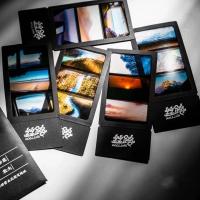 China Custom Hollow Out Viewfinder Photo Transparency Film Cards For Scenic Display for sale