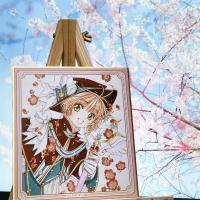 China Custom OEM Art Print Card Printing | Gold Foil Decorative Shikishi Cards for sale