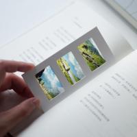 China Film Strip Photo Cards With Hollow-Out Windows For Personalized Keepsake Gifts for sale