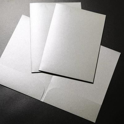 China Presentation Folders With Dual Pockets In Shimmer Paper For Contracts for sale