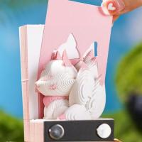 China 3D Paper Sculpture Memo Pad Block For Creative Desktop Decoration for sale