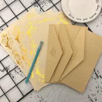 China Specialty Stationery Letter Paper and Envelope Set With Foil Stamping for sale