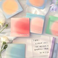 China Aesthetic Gradient Greeting Cards And Envelopes Set For Gift And Blessings for sale